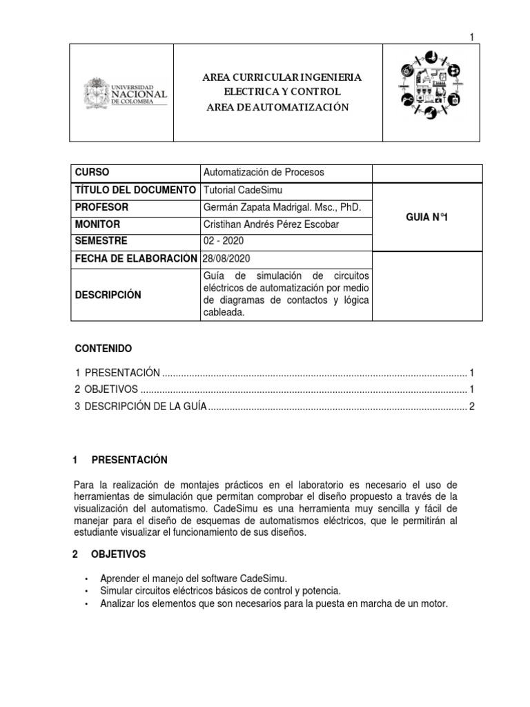 Guía de Simulación con CadeSimu | PDF | Programa de computadora ...