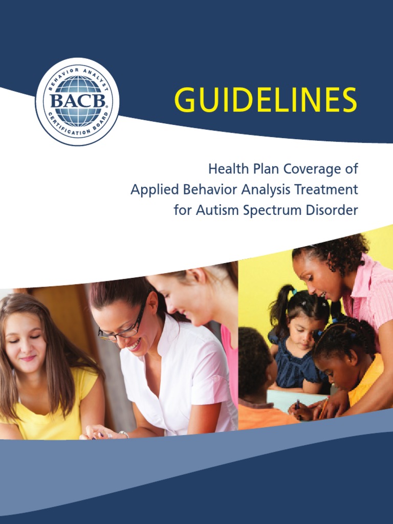 ABA Guidelines For ASD PDF | PDF | Autism Spectrum | Mental Disorder