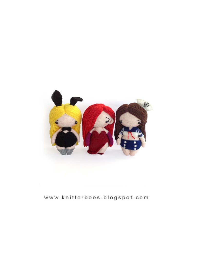 Pin Up Girls Series | PDF | Basic Knitted Fabrics | Knitting