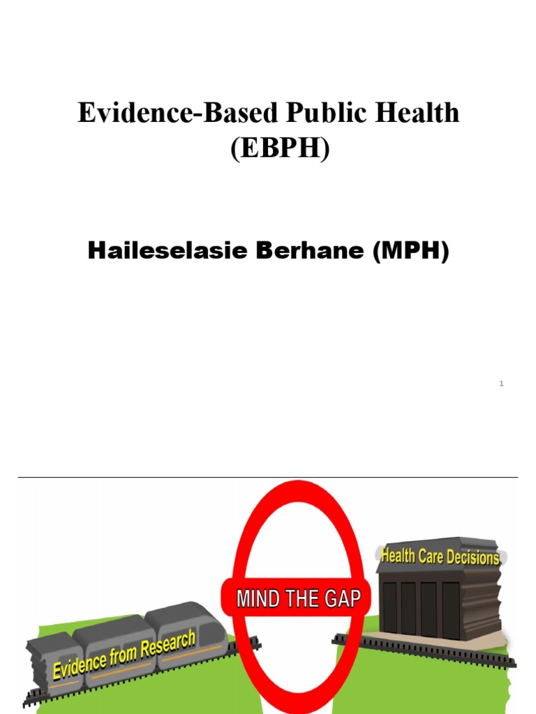 Evidence-Based Public Health | PDF | Evidence Based Medicine | Public ...