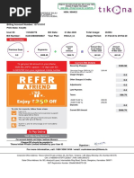 Sample Water Bill | PDF