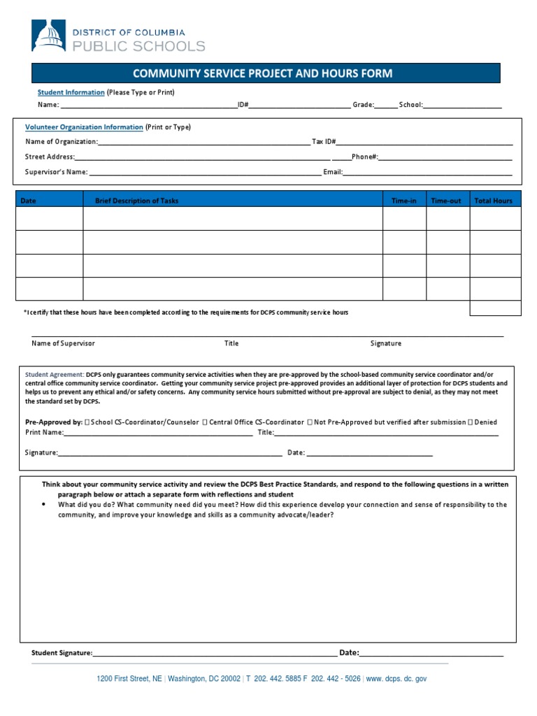 Fillable CSH Form | PDF | Learning | Business