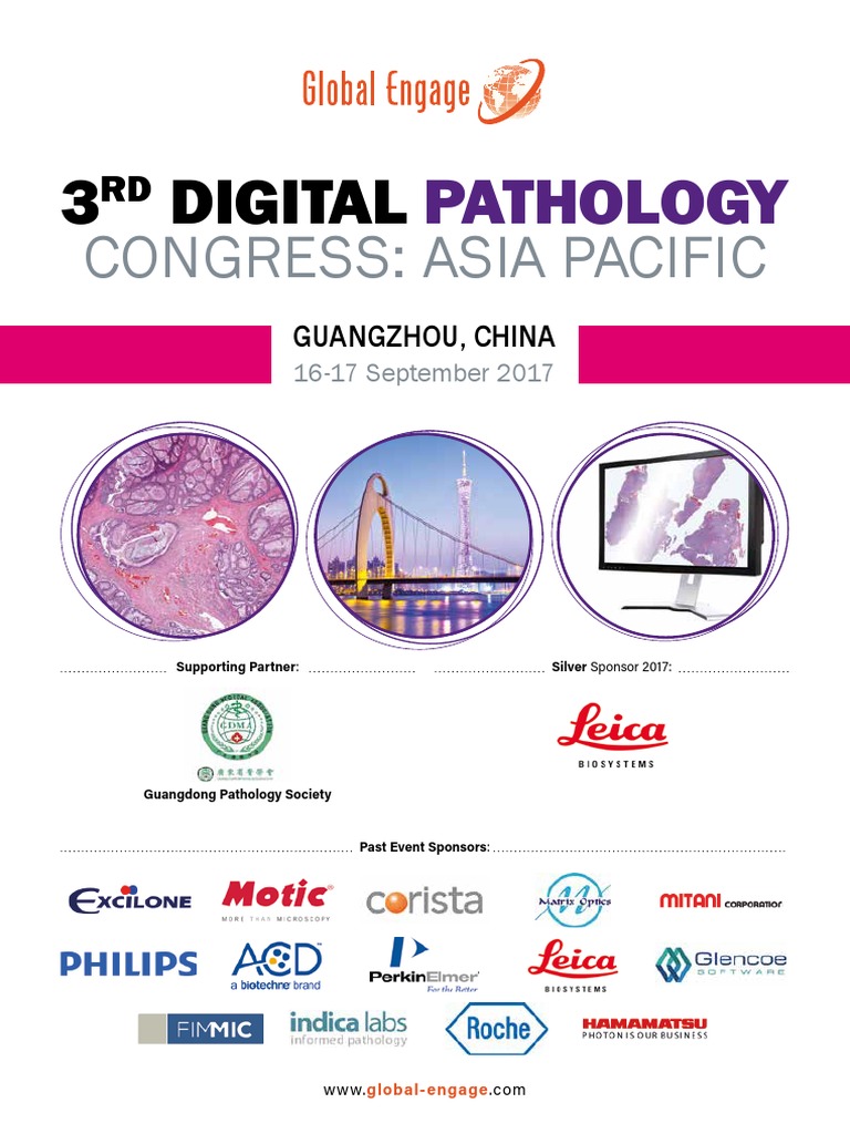 3rd Digital Pathology Agenda Asia 2017 | PDF | Pathology | Histopathology