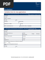 Application Letter For Irish Visa | PDF