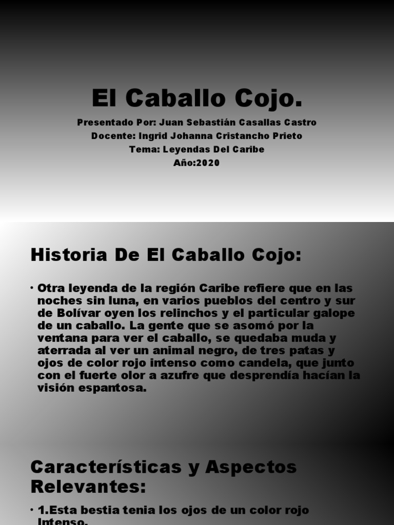 El Caballo Cojo | PDF