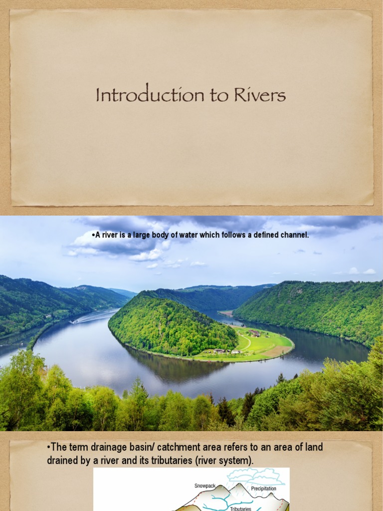 Introduction To Rivers PDF | PDF