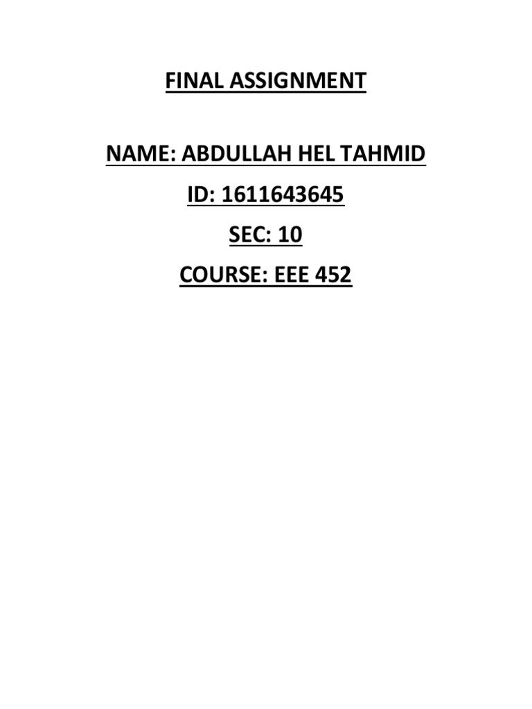 452 Final Assignment 1 | PDF | Applied Mathematics | Scheduling (Computing)