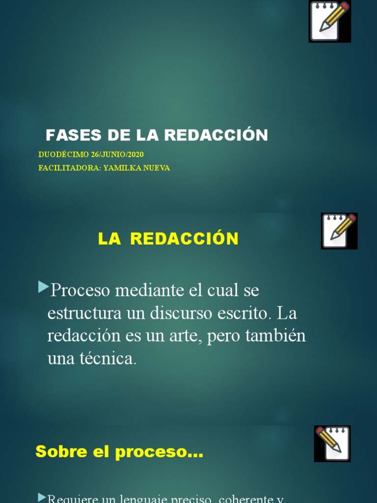 Fases de La Redacción 11 | PDF | Semiótica | Conceptos psicologicos