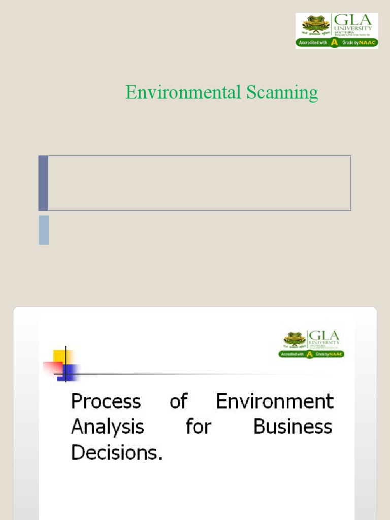 Environmental Scanning | PDF | Swot Analysis | Economics