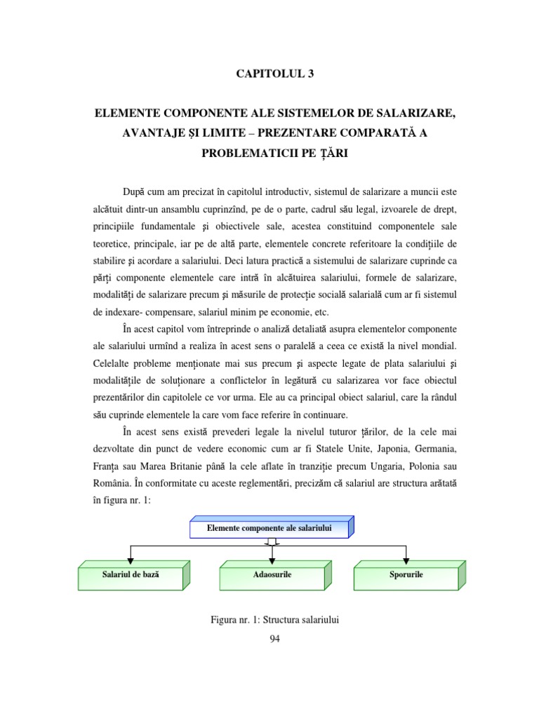 Sisteme de Salarizare | PDF