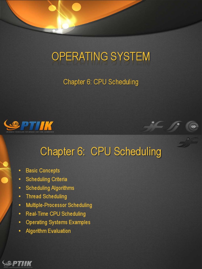 Operating System: Chapter 6: CPU Scheduling | PDF | Scheduling (Computing) | Thread (Computing)
