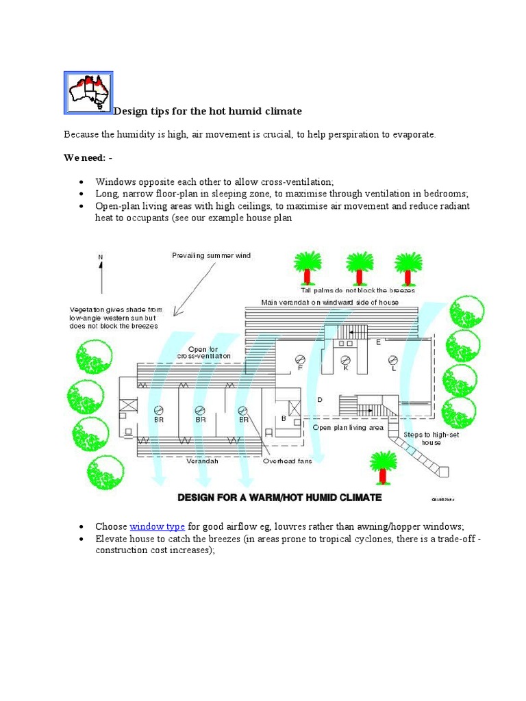 Design Tips For The Hot Humid Climate | PDF | Nature | Building Insulation
