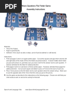 Halloween Noun Verb Scoot | PDF | Verb | Rules