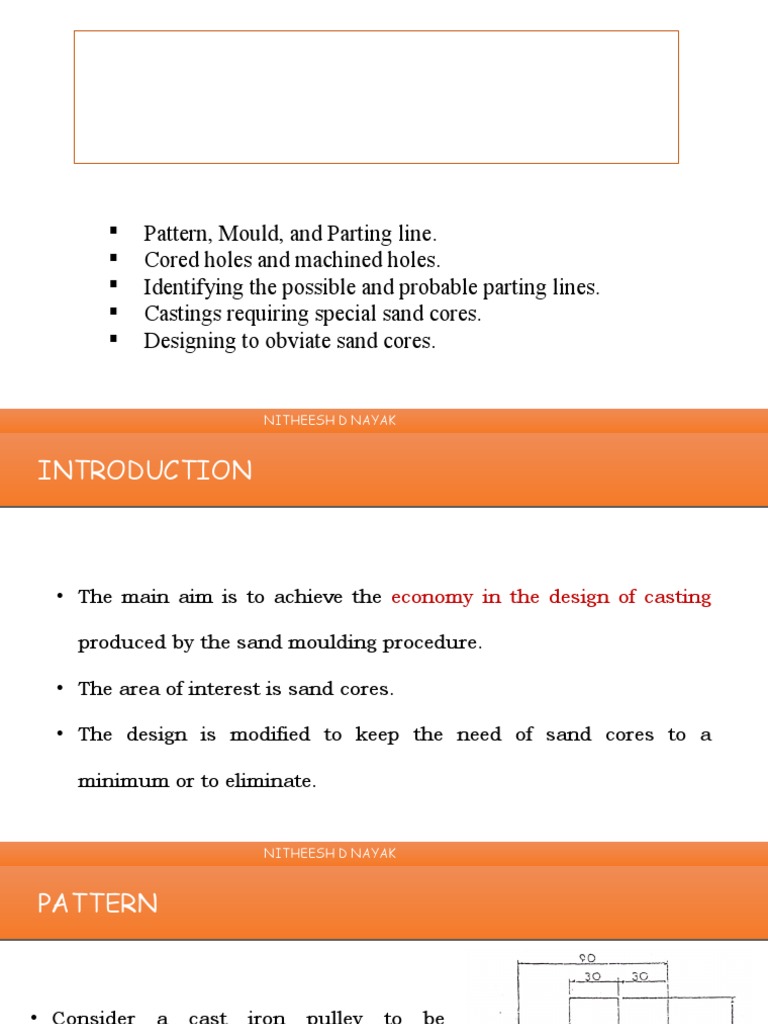 Design of Components With Casting Considerations | PDF | Casting ...
