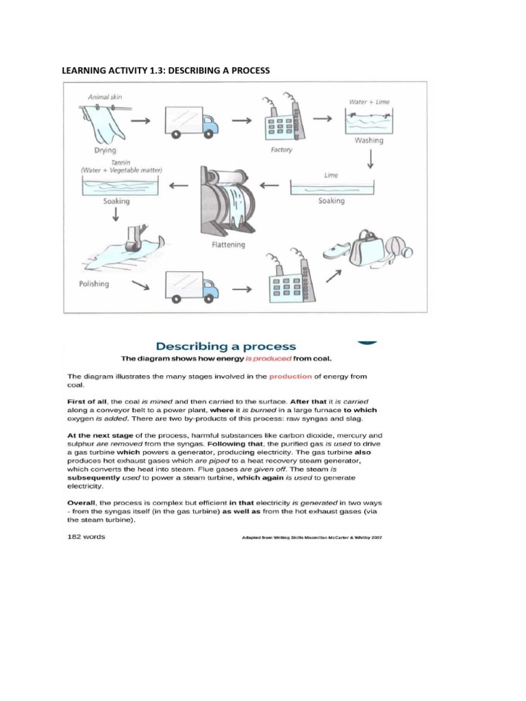 Learning Activity 1.3: Describing A Process | PDF | Neuropsychological ...