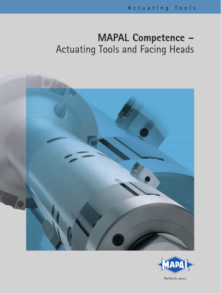 Actuating Tools and Facing Heads: MAPAL Competence | Download Free PDF ...