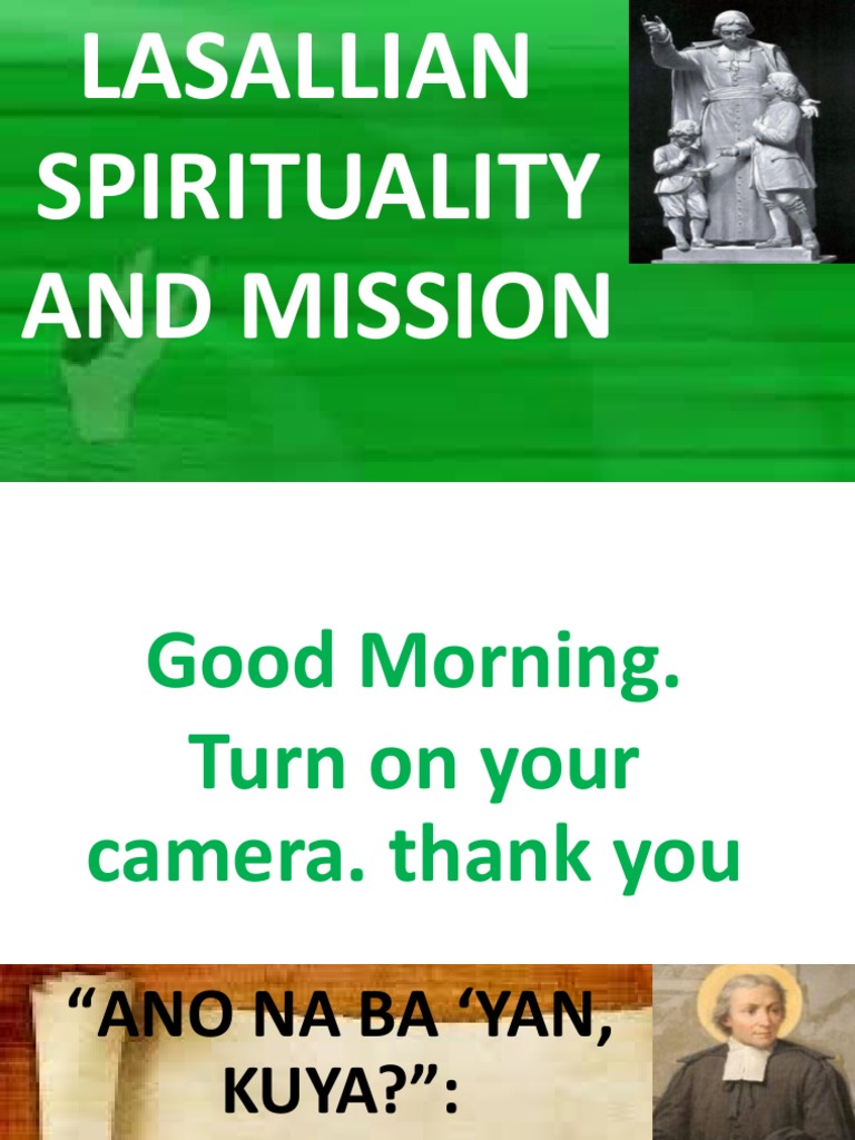 Understanding Lasallian Spirituality | PDF | Spirituality | God