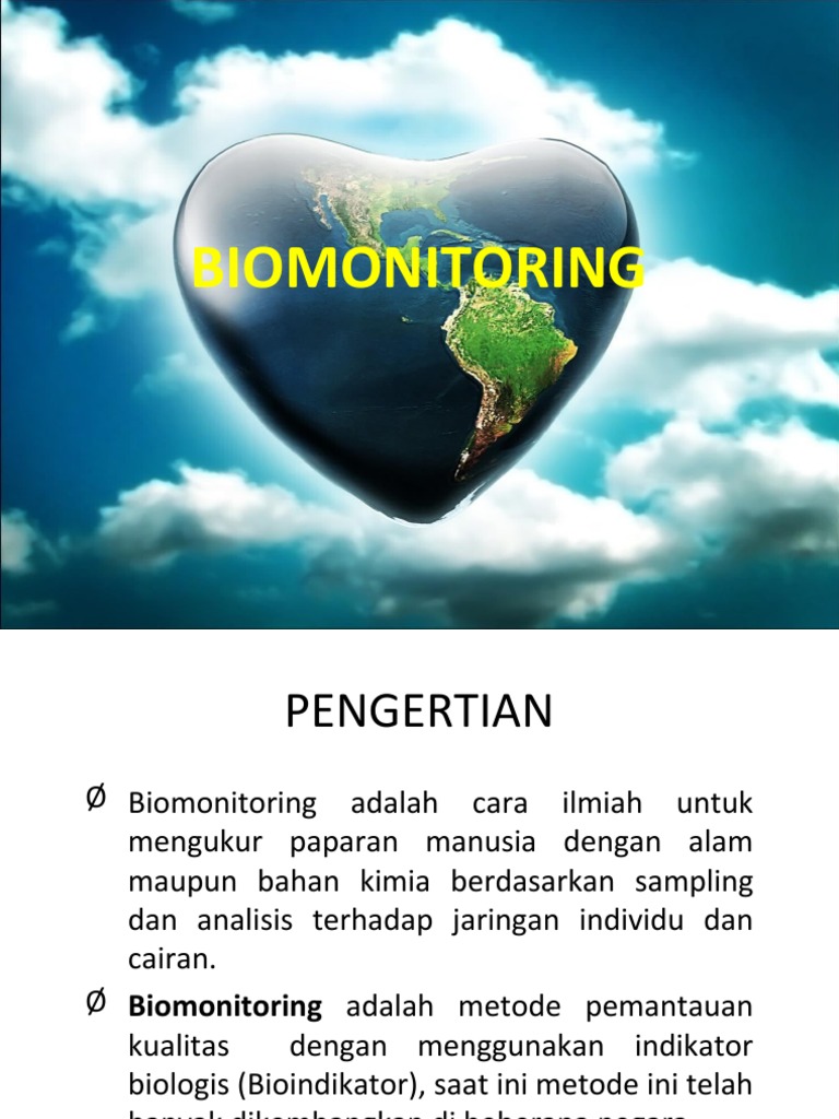 Biomonitoring | PDF