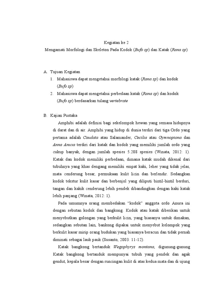 Kegiatan 2 Verteb | PDF