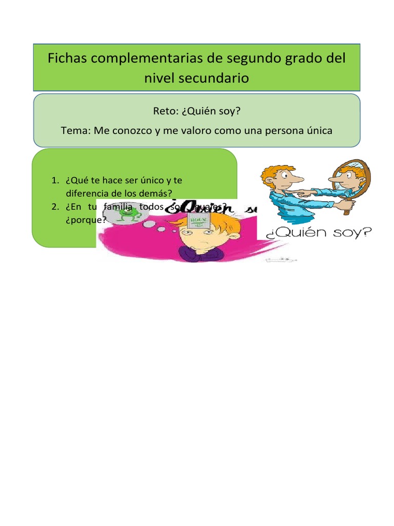 Ficha Complementaria | PDF