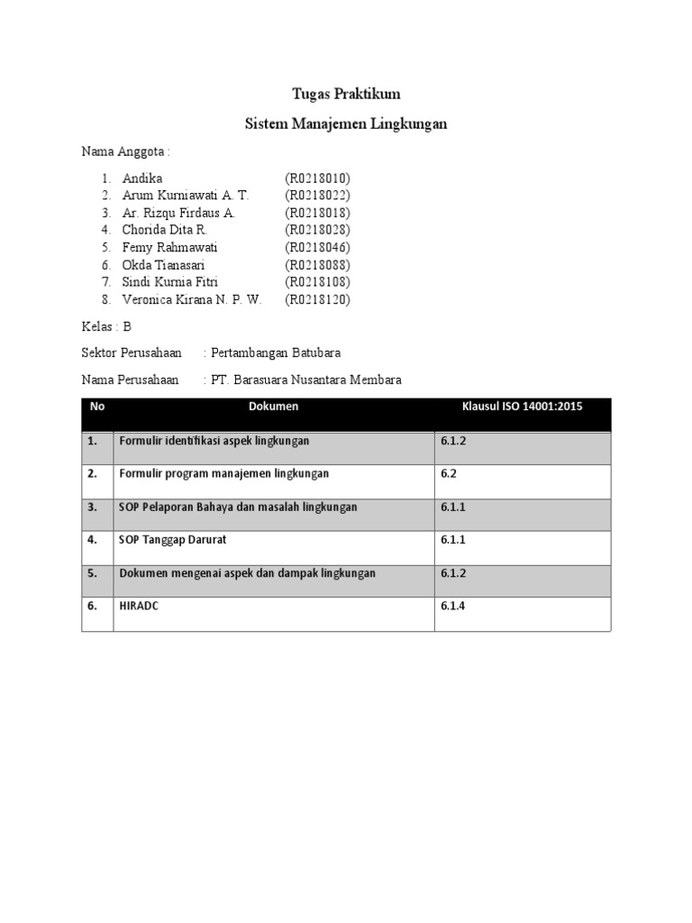 Klausul 6 | PDF