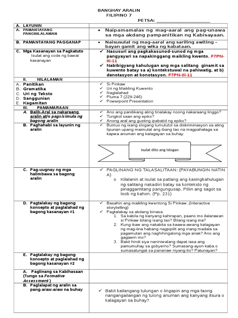 Si Pinkaw Day 1 | PDF