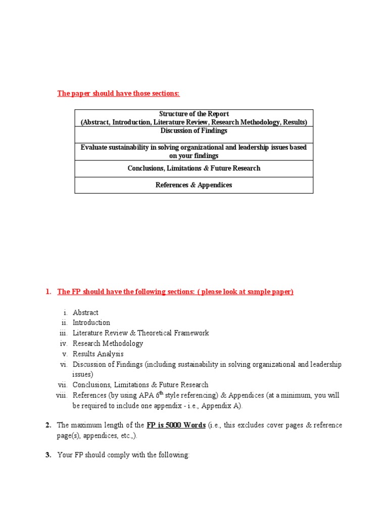 Leadership & Sustainability Report Guide | PDF | Leadership | Apa Style