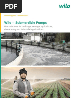 Wilo-Rexa Series (Product Catalogue) | PDF | Pump | Water
