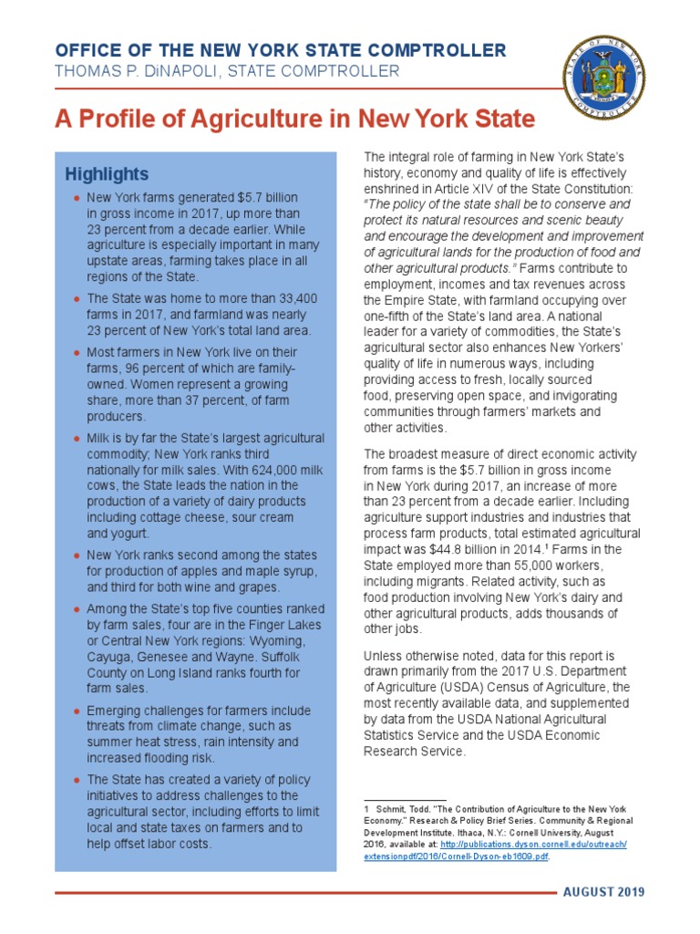 Agriculture Report 2019 PDF | PDF | Farms | Farmer