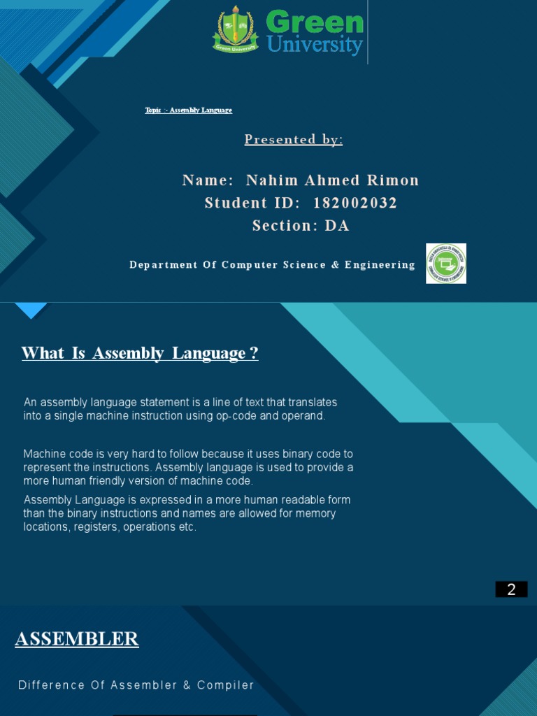 Click To Edit Master Title Style: Name: Nahim Ahmed Rimon Student ID ... Click To Edit Master Title Style: Name: Nahim Ahmed Rimon Student ID ...