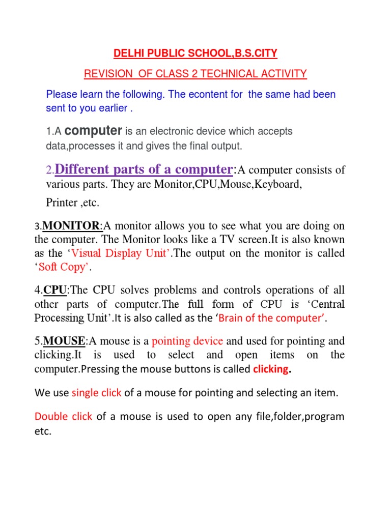 Class Ii Tar PDF | PDF | Computer Keyboard | Human–Computer Interaction