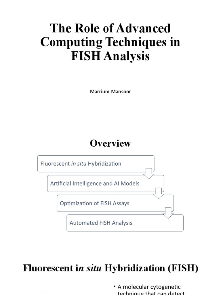 The Role of Advanced Computing Techniques in FISH | PDF The Role of Advanced Computing Techniques in FISH | PDF