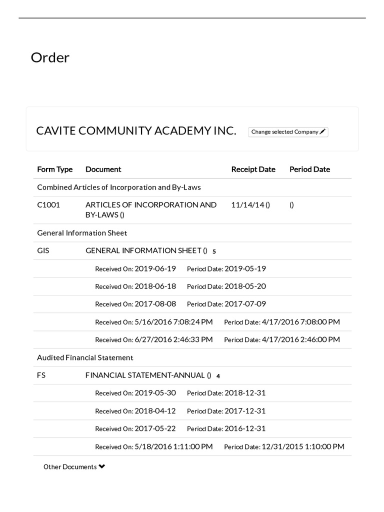 SEC Express System - Order | PDF