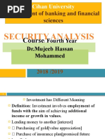 Security Analysis - Benjamim Graham - David Dodd (1934) | PDF