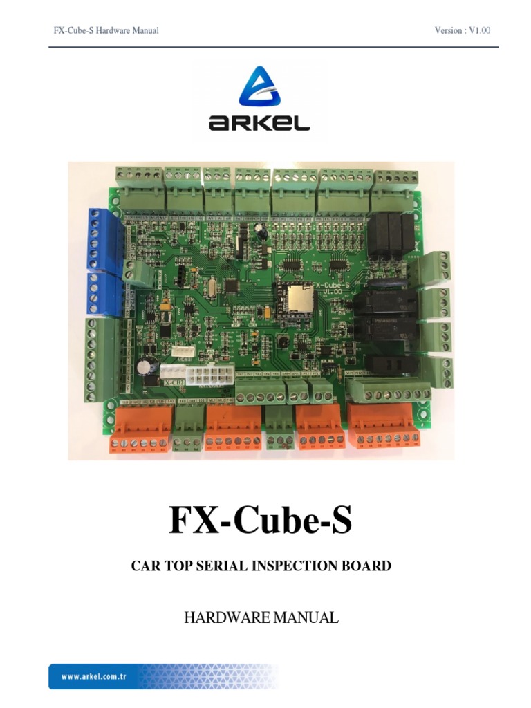 FX-Cube-S Hardware Manual Overview | PDF | Switch | Relay