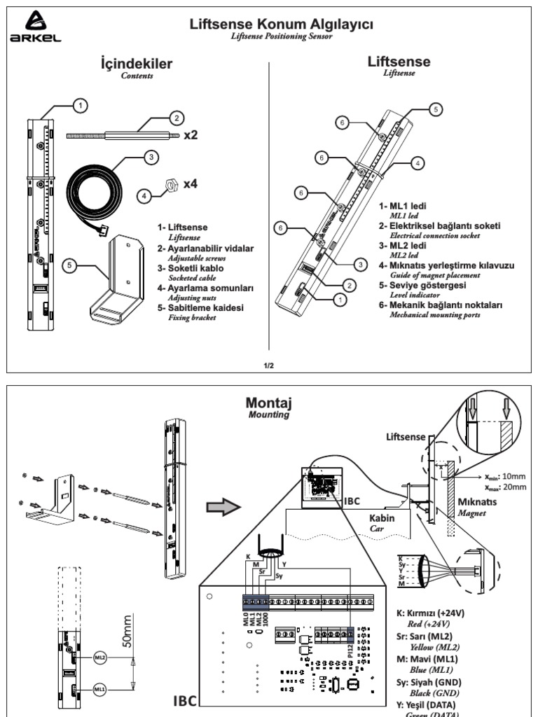 Liftsense User Manual V13 | PDF