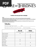 Valyrian Names-WPS Office | PDF | High Fantasy | Fantasy Worlds