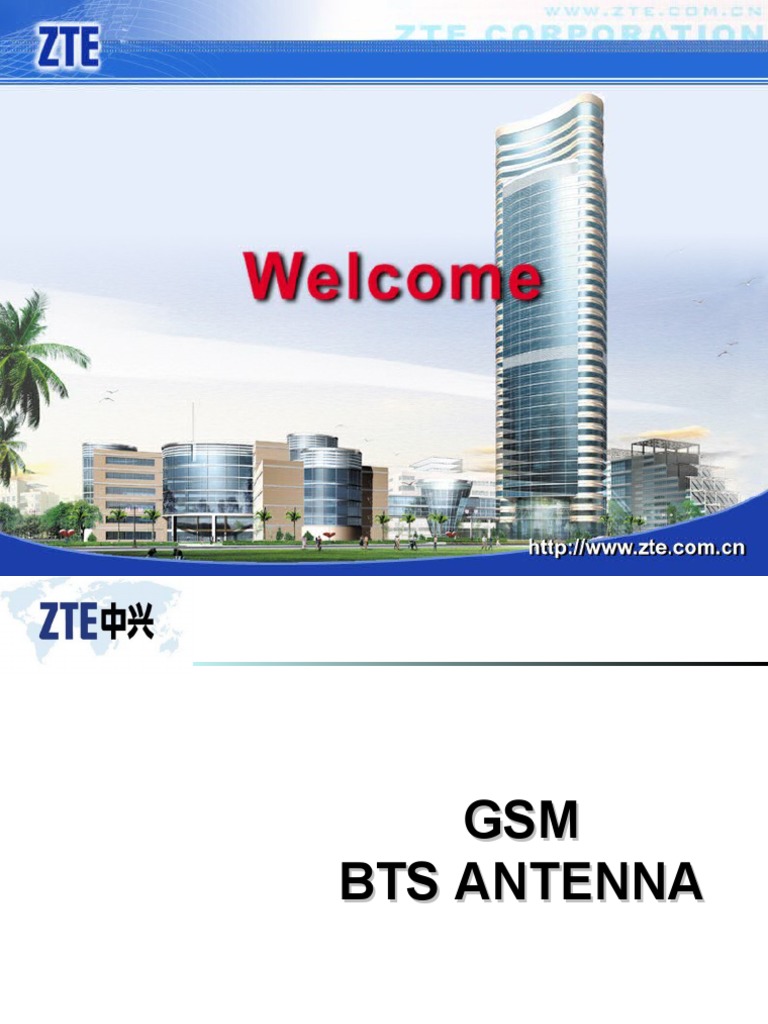 06) GSM-BTS Antenna System | PDF | Antenna (Radio) | Telecommunications ...