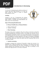 Reconnaissance Survey | PDF | Reconnaissance | Surveying