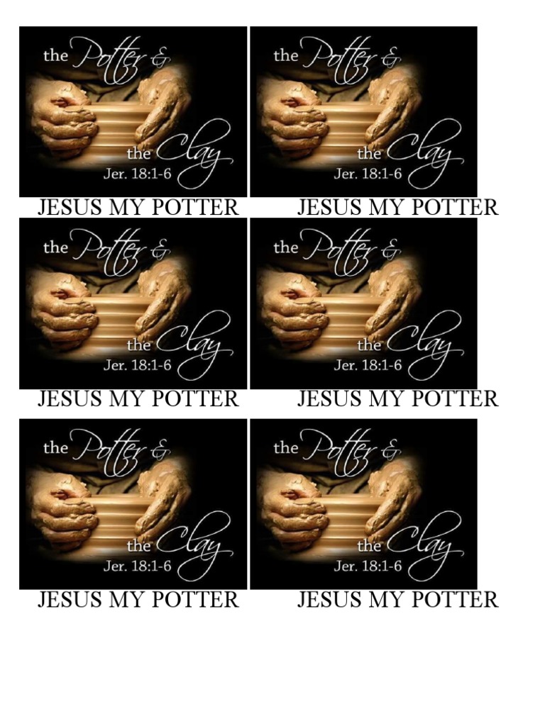 Jesus My Potter Jesus My Potter | PDF