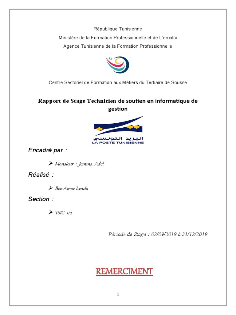 Rapport de Stage en Informatique | PDF | Commutateur réseau | USB