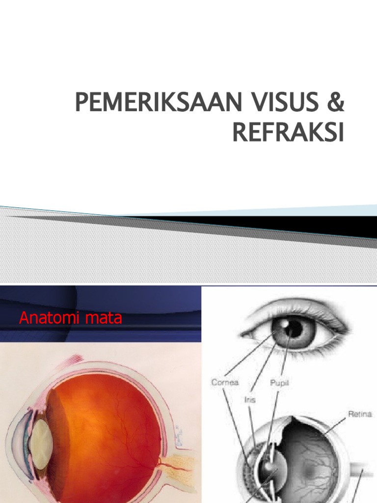 Pemeriksaan Visus & Refraksi Mata | PDF | Sains & Matematika