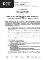 Pedoman Spada Unram 2020 | PDF