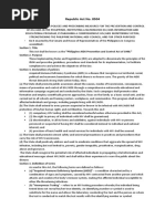 RA 8504 - Philippine AIDS Prevention and Control Act of 1998 | PDF ...