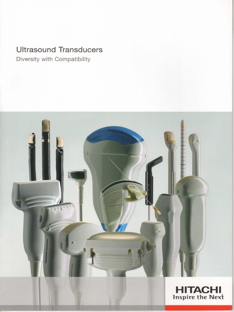 HITACHI - Depliant Ultrasound Transducers | PDF