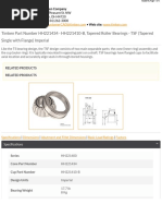 ConMet Wheel Bearing Cross-Reference Chart | PDF | Axle | Motor Vehicle