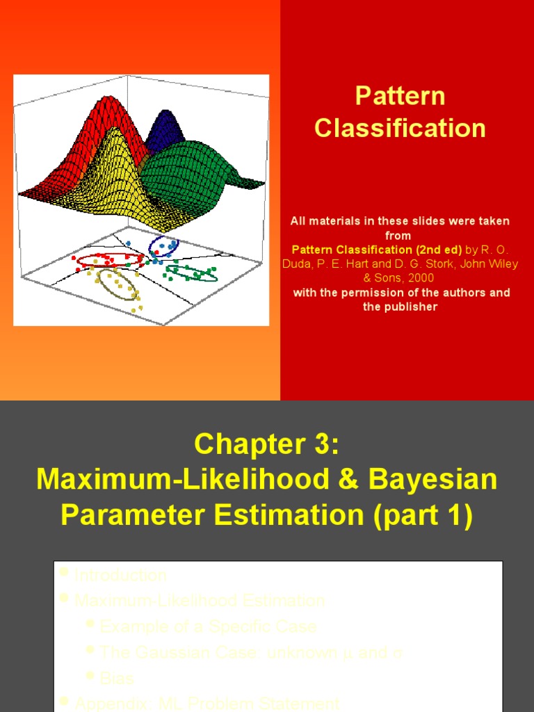 Pattern Classification: All Materials in These Slides Were Taken From ...