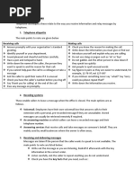 Procedures For Dealing With Incoming and Outgoing Mail in Large and ...