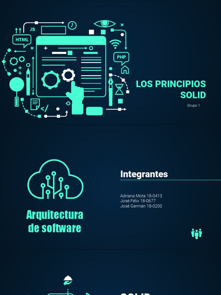 Principios SOLID en Arquitectura de Software | PDF | Ingeniería de ...