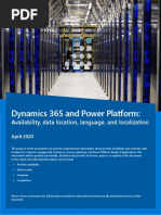 Microsoft Dynamics 365 Ecosystem Map | PDF | Cloud Computing | Inventory